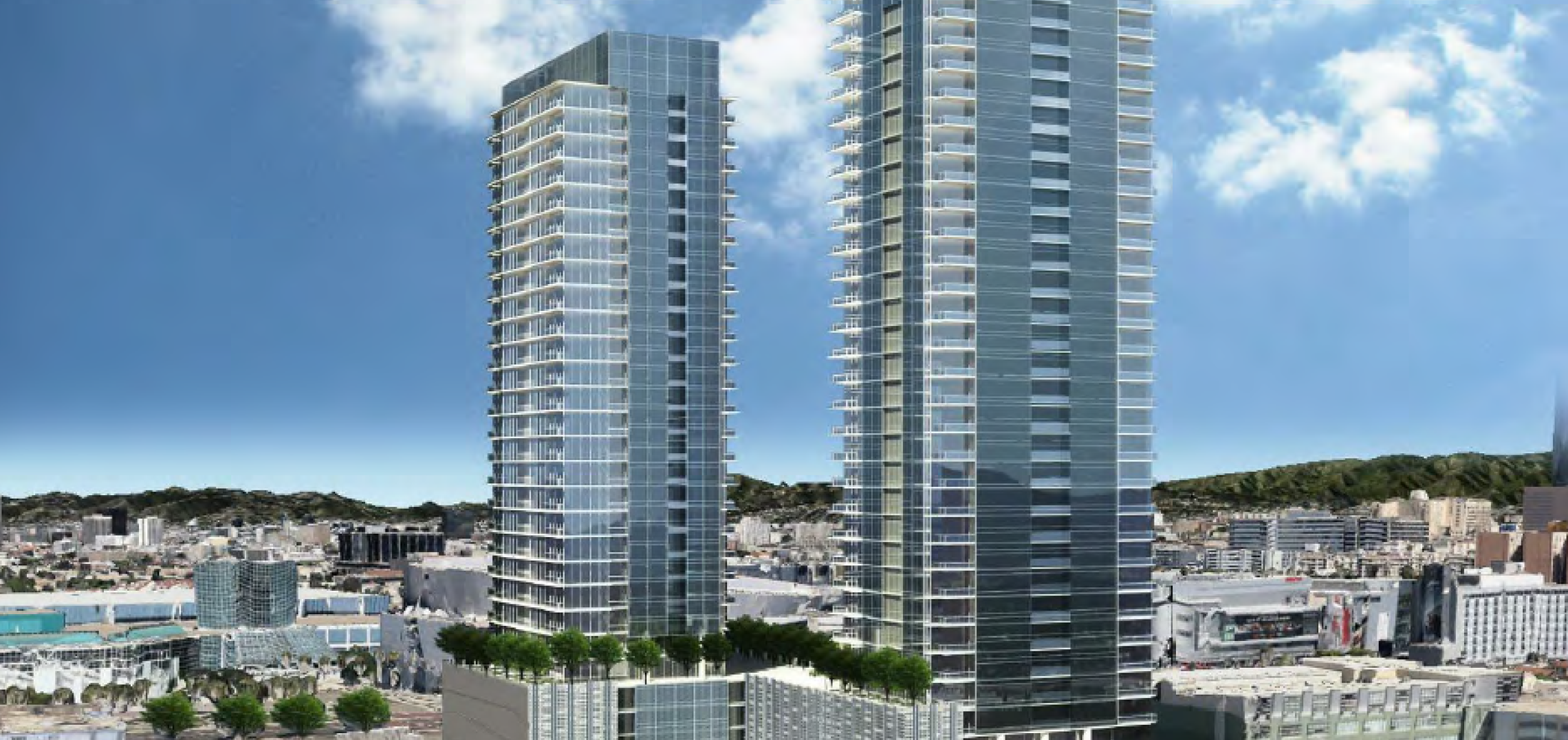 Two-Tower Development to Rise Near Staples Center | Urbanize LA